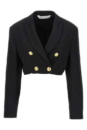 Palm Angels Cropped Double-breasted' Blazer