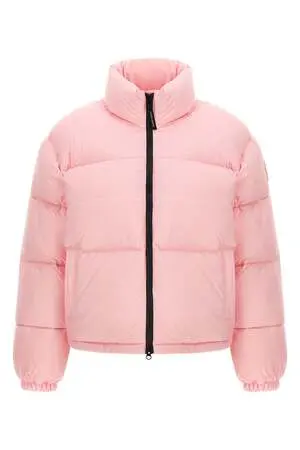 Canada Goose Puffer Jacket With Tonal Logo Patch