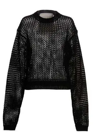 RAMAEL Sweater 'bio Cable - Black