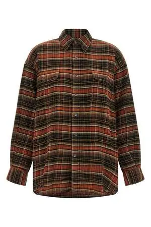 R13 Boyfriend Shirt + Flap Pocket Detail - Multi