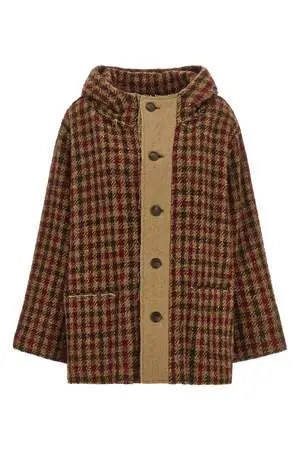 R13 Oversized Jacket With Raw-cut Edges