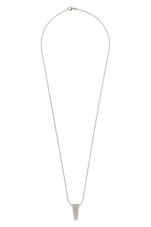 Rick Owens Mini Crystal Trunk' Necklace