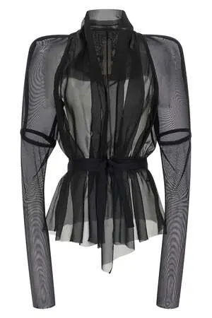Rick Owens Jacket With Structured Shoulders
