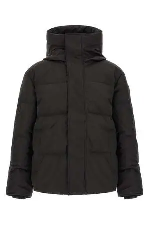 Canada Goose Parka With Structured Hood - Black