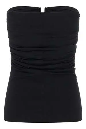 Rick Owens Bustier With Sculptural Detail