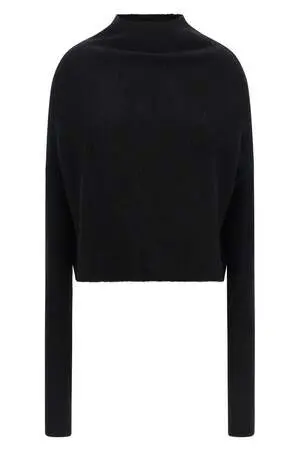 Rick Owens Ls Crater' Sweater - Black