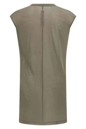Rick Owens Semi-sheer Jersey T-shirt - Gray