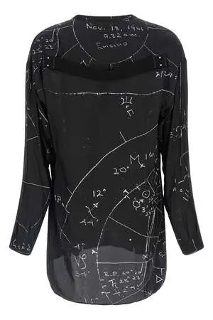 Rick Owens Concordian Shirt With Graphic Print