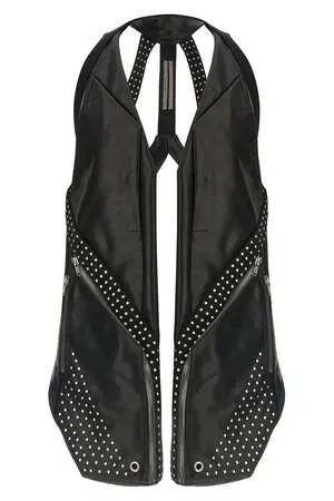 Rick Owens Temple Gilet With Metal Hardware