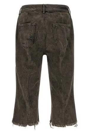 Rick Owens Bolan Cutoffs Bermuda Shorts