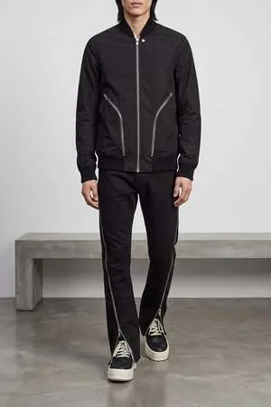 Rick Owens Bomber With Diagonal Zips