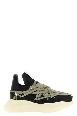 Rick Owens Megalace Geth Runner' Sneakers - Black