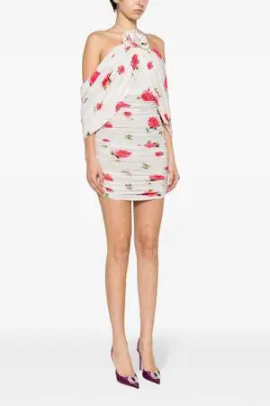 Magda Butrym Re24 09 Cream Print' Dress