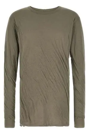 Rick Owens Oversized T-shirt With Draped Construction