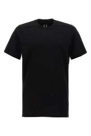 Rick Owens T-shirt With Signature Seams - Black