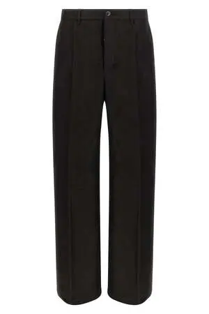 Rick Owens Trousers With Structured Front Crease