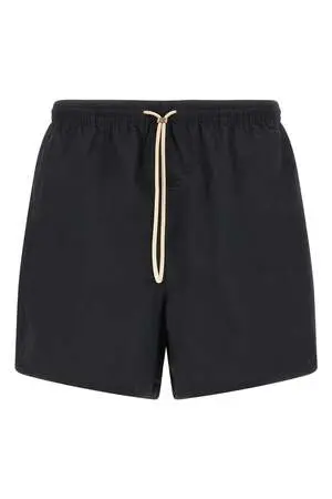 Fear Of God Logo Patch Swim Shorts - Black