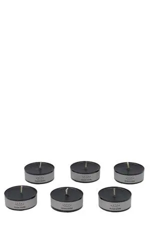 GINORI 1735 Stone' 6-tealight Set - Black