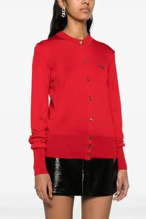 VIVIENNE WESTWOOD Cardigan With Embroide Orb Logo