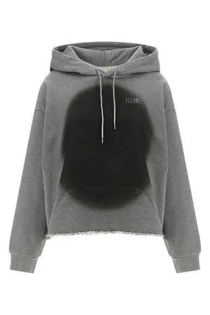 MAISON MARGIELA Numeric Signature Hoodie - Gray