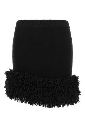 Loewe Asymmetric Hem Skirt - Black