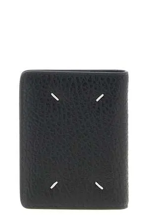 MAISON MARGIELA Cardholder With Keyring Chain - Black