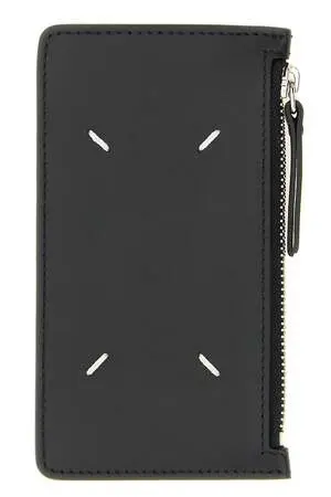 MAISON MARGIELA Four Stitches' Card Holder - Black