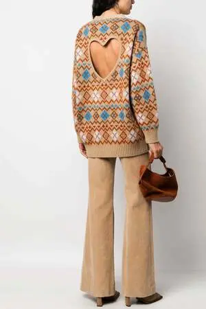Dsquared2 Cardigan 'heart Vintage Shetland