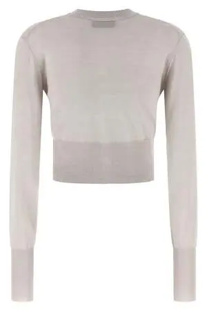 VIVIENNE WESTWOOD Cropped Cardigan With Orb Embroidery