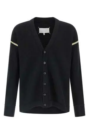 MAISON MARGIELA Cardigan 'wool Cardigan With Patches - Black
