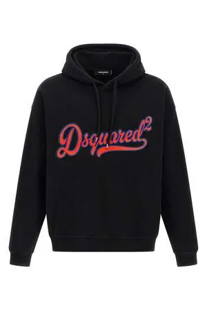 Dsquared2 Relax Fit Sponge Patch' Hoodie