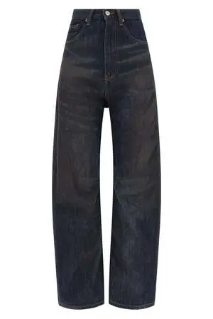 MAISON MARGIELA Wide-leg Washed Denim Jeans