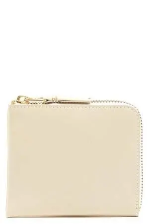 Comme Des Garçons Wallet 'classic Line Sa3100 - Beige