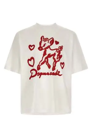 Dsquared2 T-shirt With Front Graphic Print
