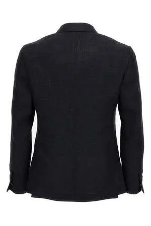 MAURIZIO MIRI Silk, Linen, And Cotton Blazer