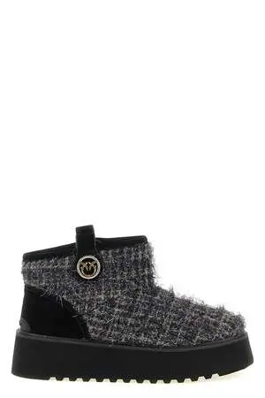 Pinko Ankle Boots Love Birds Detail