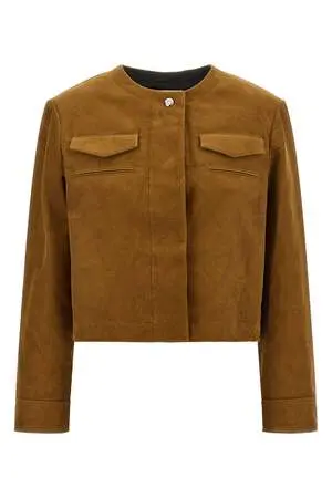 Tory Burch Corduroy Blazer - Brown