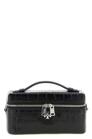 Tory Burch Vanity Case With Croc-embossed Finish
