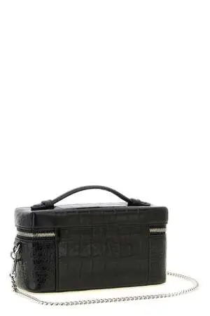 Tory Burch Vanity Case With Croc-embossed Finish