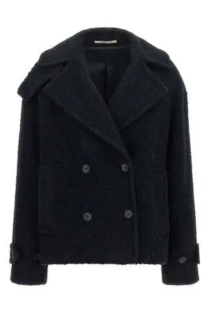Tagliatore Sheila" Short Coat - Blue