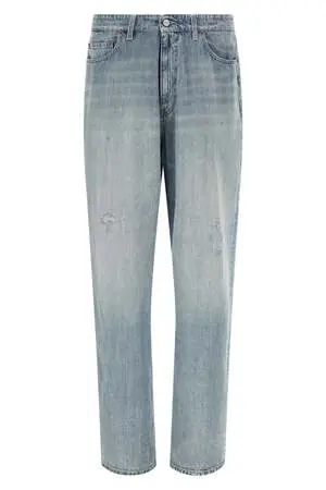 MAISON MARGIELA Numeric Signature Jeans - Blue