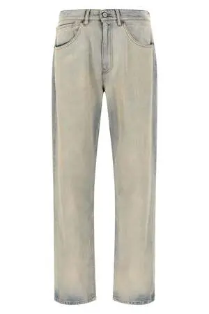 MAISON MARGIELA Numeric Signature Jeans - Light Blue