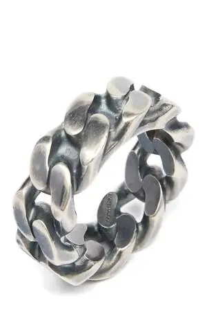 MAISON MARGIELA Anello Catena' Ring - Silver