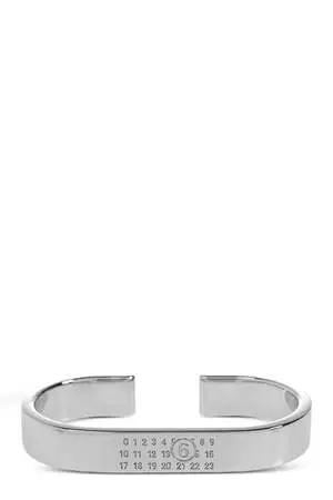 MAISON MARGIELA Numeric Double Ring - Silver