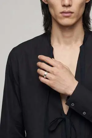 MAISON MARGIELA Ring With Engraved Logo