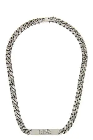MAISON MARGIELA Necklace With Engraved Plaque