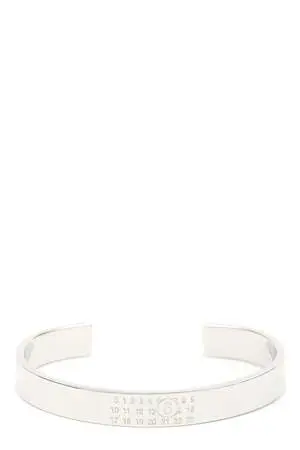 MAISON MARGIELA Numeric Minimal Signature Bracelet - Silver