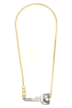 MAISON MARGIELA Bracelet Two-tone Key Pendant - Silver