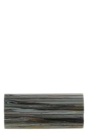 JIMMY CHOO Sweetie' Clutch - Gray