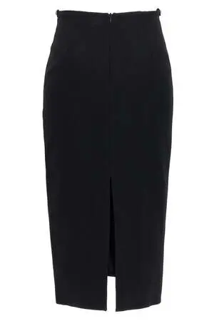 David Koma Octopus Circle Embr Waistband' Skirt
